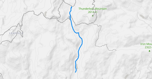 Thunderbolt Mountain Trail Multi Trail - Elliston, MT