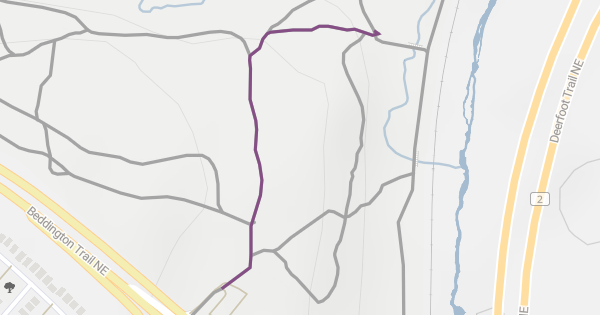 Beddington Entrance Multi Trail - Calgary, Alberta