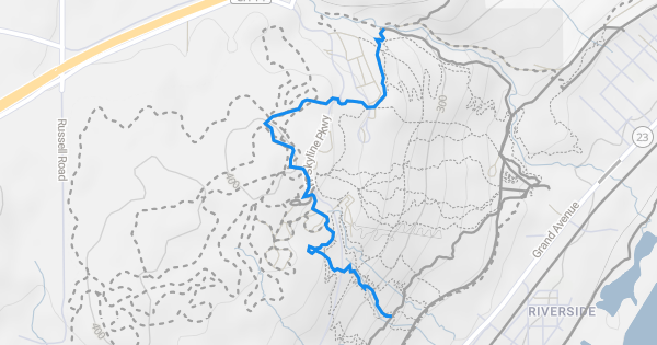 SHT Spur (Spirit Mountain Loop) Hiking Trail - Duluth