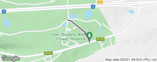 Van Stadens Wild Flower Reserve Access road Mountain Biking Trail ...