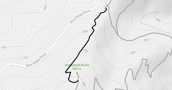 A.T. Side Trails: Humpback Gap Parking Area Side Trail Hiking Trail ...