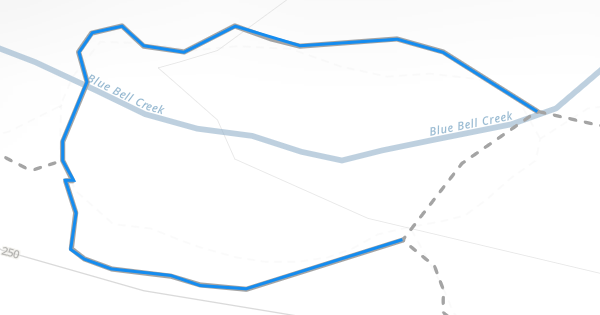 Waterfall Loop Trail Trail Running Trail - Gurley, AL