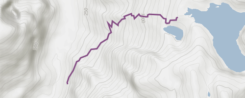 Emma Lake A800 route Hiking Trail - Powell River, BC