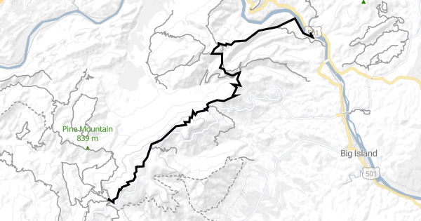 Appalachian Trail - Thunder Ridge Hiking Trail - Arcadia
