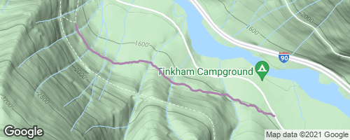 Tinkham - McClellan Butte Connection Mountain Biking Trail - North Bend, WA