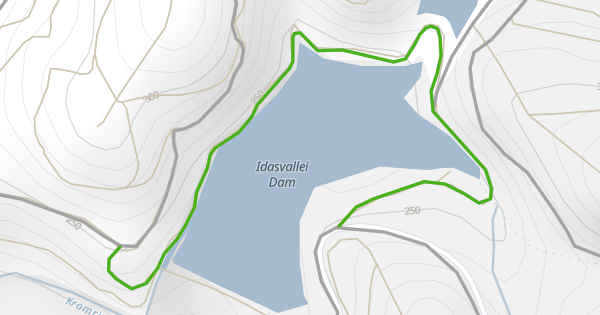 Idas Valley Lower Dam Trail Multi Trail - Stellenbosch