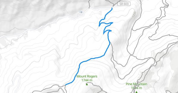 Mount Rogers Trail Hiking Trail - Damascus, Virginia