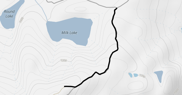 Grouse Ridge Trail (Lookout to Round Lake Trail) Multi Trail - Nevada City