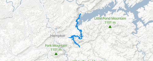 Appalachian Trail - Watauga Lake Hiking Trail - Johnson City