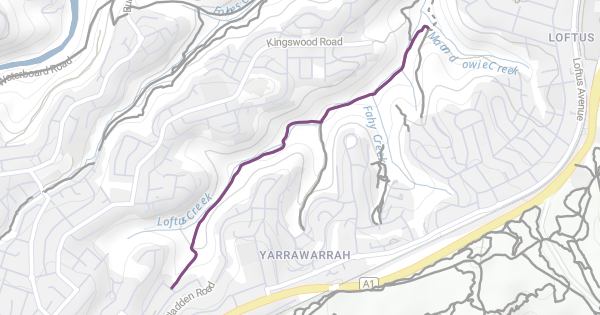 Loftus Creek Track Multi Trail - Sydney | Trailforks