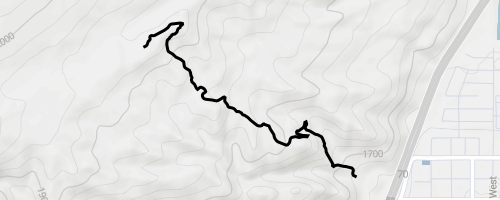 Telegraph Mountain Biking Trail - Richfield, Utah