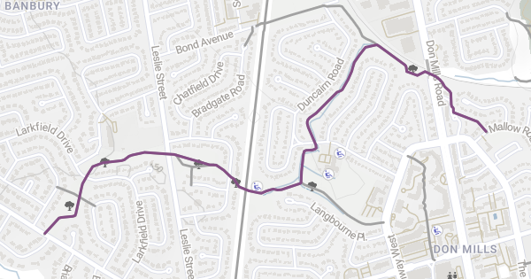 Don Mills Parkway Multi Trail - Toronto, Ontario