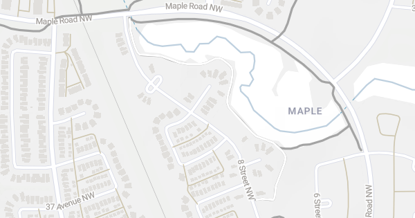 Fulton Ravine Path Multi Trail - Northwest Edmonton