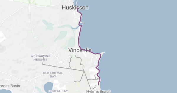 Huskisson to Hyam's Bike Path Mountain Biking Trail