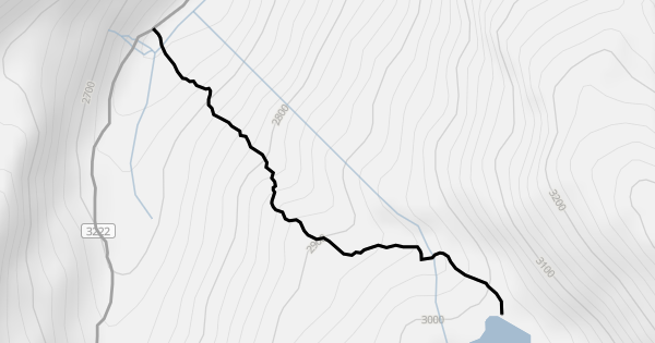 Abes Lake Hiking Trail - Duchesne Basin, Kamas, Utah