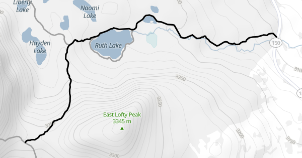 Ruth Lake Hiking Trail - Western Uintas, Kamas, Utah