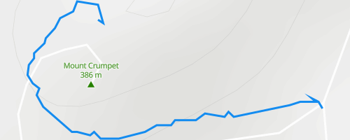 Mount Crumpet Summit Hiking Trail - El Dorado Hills