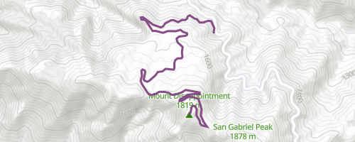 Mount Disappointment Road Multi Trail - Pasadena, CA