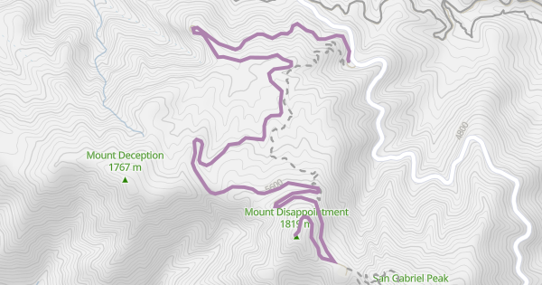 Mount Disappointment Road Multi Trail - Pasadena, CA