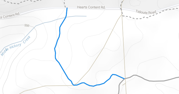 Tanbark Hiking Hiking Trail - Warren, Pennsylvania