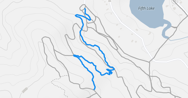 Fern Park Switchbacks Multi Trail - Inlet, New York