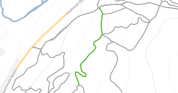 Lower Double Cross Mountain Biking Trail - Fredericton