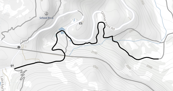 Dutch Flat Donner Lake Wagon Road Hiking Trail - Truckee