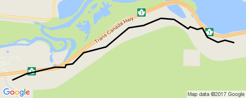 Bow Corridor Mountain Biking Trail - Canmore, Alberta