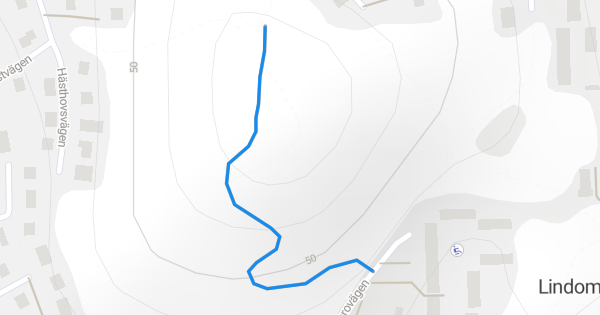 Valås Downhill Hiking Trail - Lindome, Mölndal