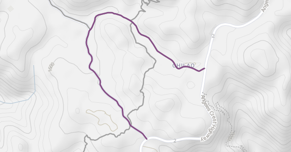 Chilao Loop Road Multi Trail - Altadena, California