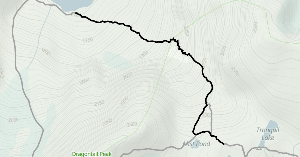 Aasgard Pass Hiking Trail - Leavenworth, Washington