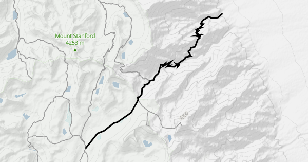 Shepherd Pass Trail Hiking Trail - - California