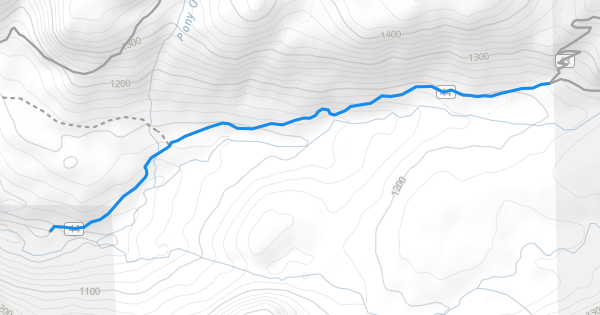 Cowlitz Trail Hiking Trail - Naches, Washington