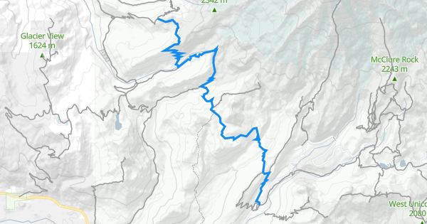 Wonderland Trail (Klapatche - Longmire) Hiking Trail - Ashford