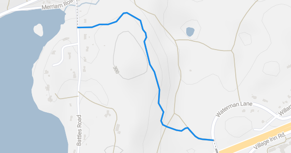 Midstate Trail Up and Over (Rt2 to 2A) Multi Trail - Westminster, MA