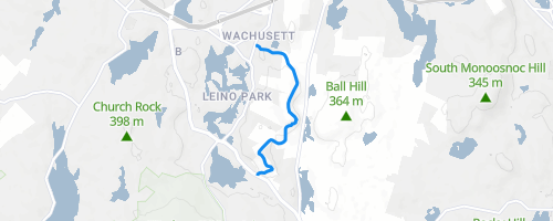 Midstate Trail - Crow Hills Multi Trail - Westminster, MA