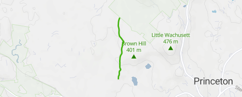 Midstate / Chapman Trail - Wachusett Meadows Hiking Trail - Princeton, MA