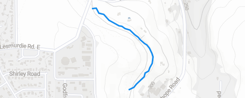 Kalamunda Town Intermediate Loop Out Mountain Biking Trail - Perth
