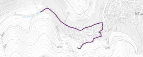 Ein Rafa village Multi Trail - Jerusalem Mountains