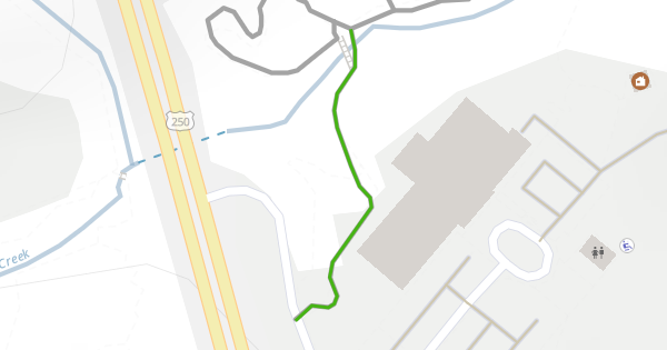 Triangle Trails Access Trail Mountain Biking Trail - Charlottesville