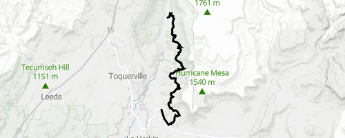 Toquerville Twister Dirtbiking Trail - Hurricane, Utah