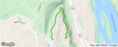 Stone Creek Loop Mountain Biking Trail - Fort McMurray, AB