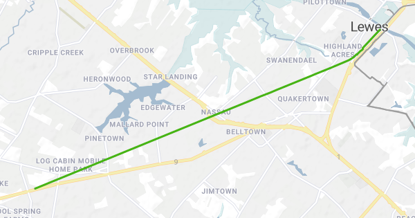 Georgetown Lewes Rail Trail Multi Trail - Lewes, Delaware