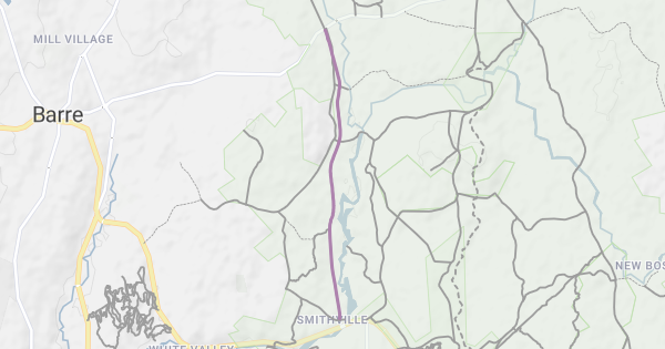 Ware River Rail Trail - Rte 122 to Rte 62 Multi Trail - Oakham