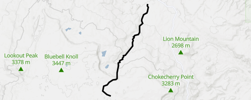 Great Western Trail: Fish Creek Section Hiking Trail - Torrey