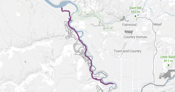 Spokane River Centennial Trail Multi Trail - Spokane