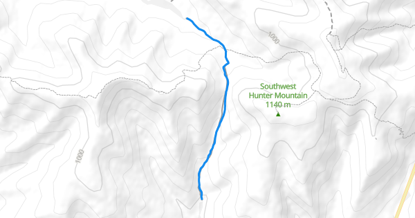 Diamond Notch Trail Mountain Biking Trail - Hunter