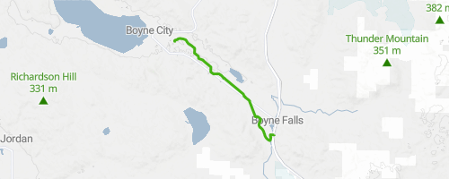 Boyne Valley Trail Multi Trail - Boyne City, Michigan