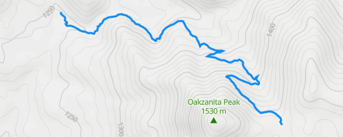 Upper Descanso Creek Hiking Trail - Julian, California