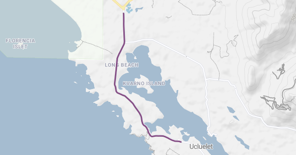 Ucluelet Multi Use Path Multi Trail - Ucluelet, BC